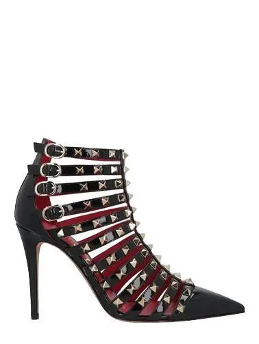 Valentino Garavani Rockstud Alcove Leather Ankle Boots - Black