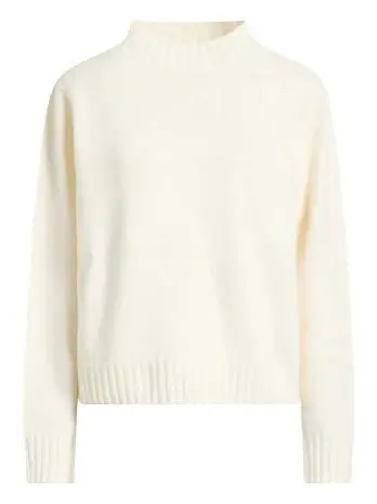 Fabiana Filippi Sweater In Virgin Wool, Silk, And Cashmere - White