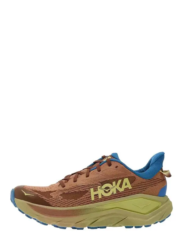 Hoka Challenger Mesh Panelled Sneakers - Brown