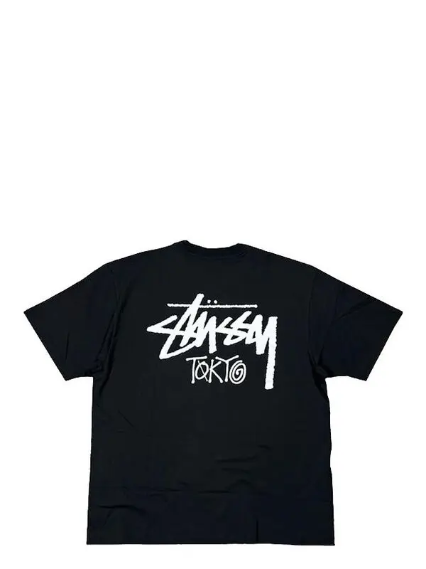 StÜssy Stock Tokyo Tee Shirt - Black