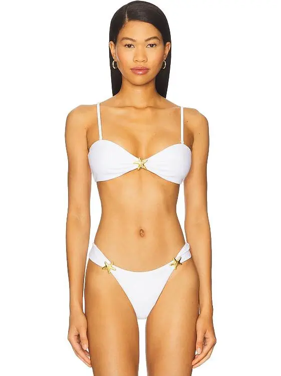 LOVERS AND FRIENDS Ariel Top - White