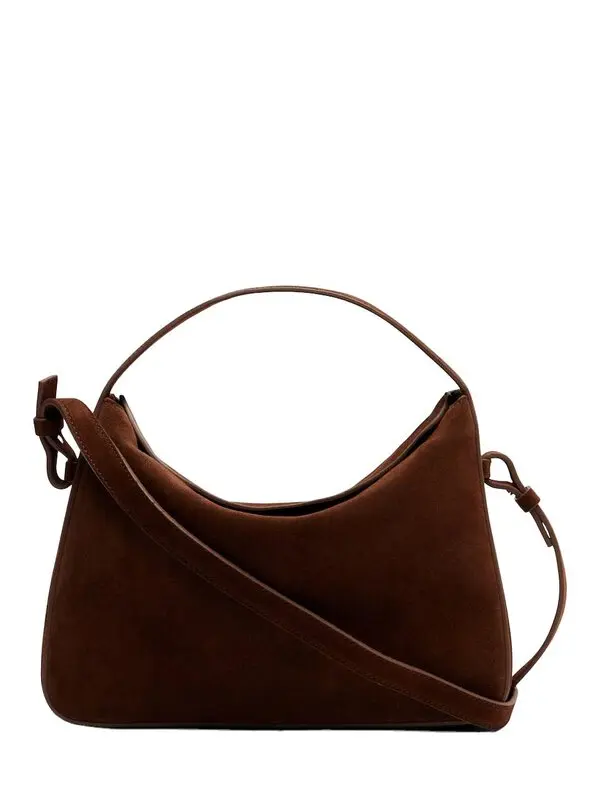 AESTHER EKME Suede Shoulder Bag - Brown