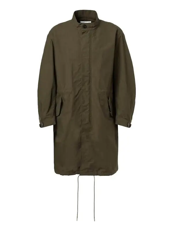 Givenchy Cotton-blend Raincoat - Green
