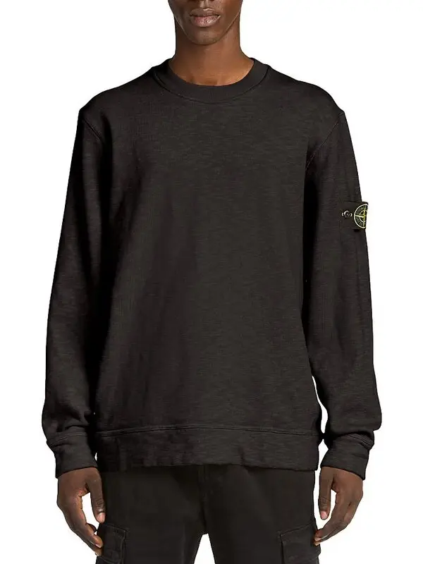 Stone Island Pullover Sweatshirt - Dark Black