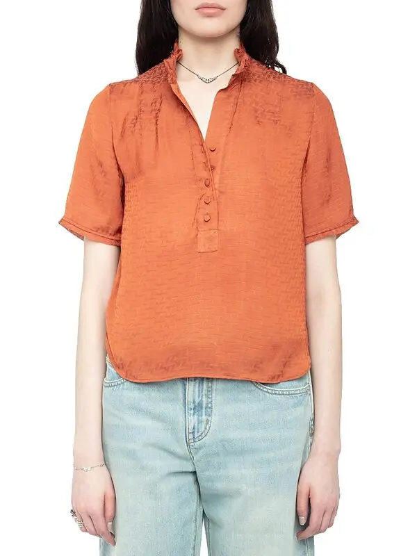 Zadig&Voltaire Topher Shirt - Sienna