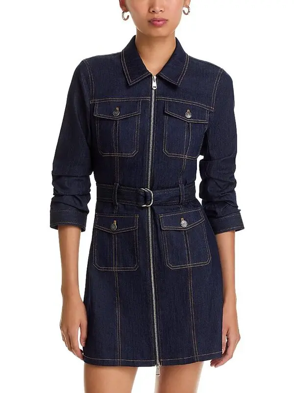Cinq À Sept Fauna Denim Dress - Indigo