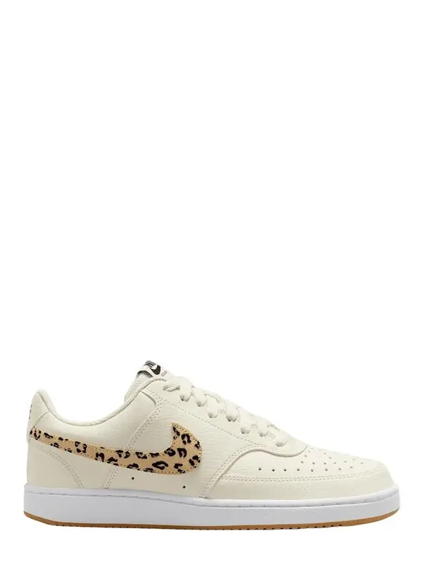 Nike Court Vision Leopard Sneakers - Sail/white/flax