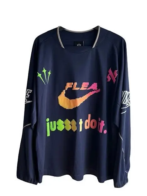 Nike X Nocta X Cpfm Wireless Uk Festival Exclusive Long Sleeve Jersey - Navy Blue