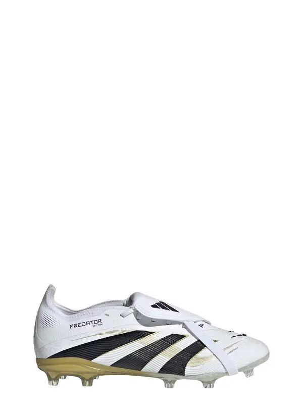Adidas Predator Elite Foldover Tongue Fg - Cloud White/core Black/gold Metallic