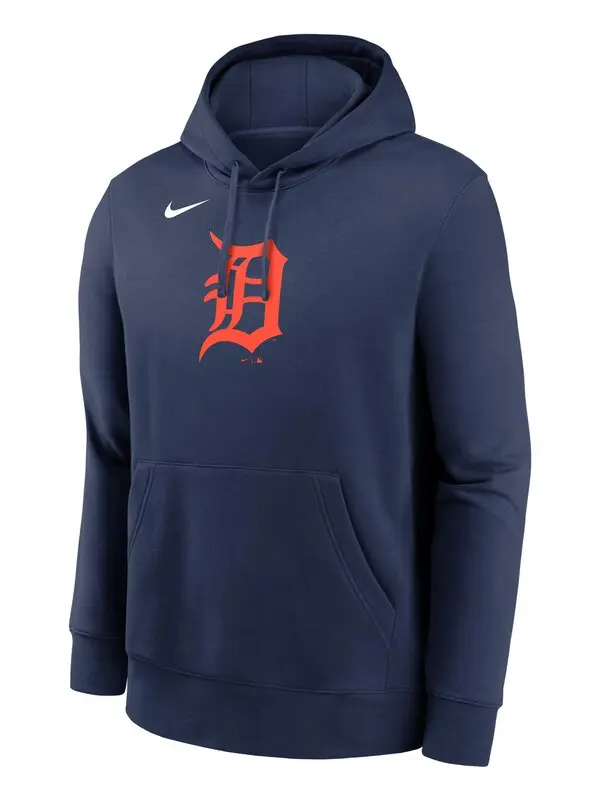 Nike Detroit Tigers Mlb Pullover Hoodie - Blue