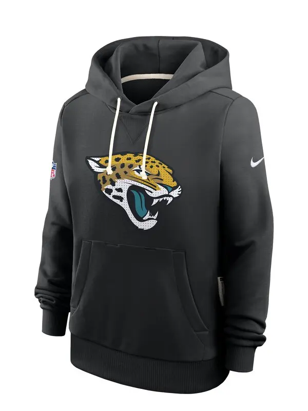 Nike Jacksonville Jaguars Sideline Dri-fit Nfl Pullover Hoodie - Black