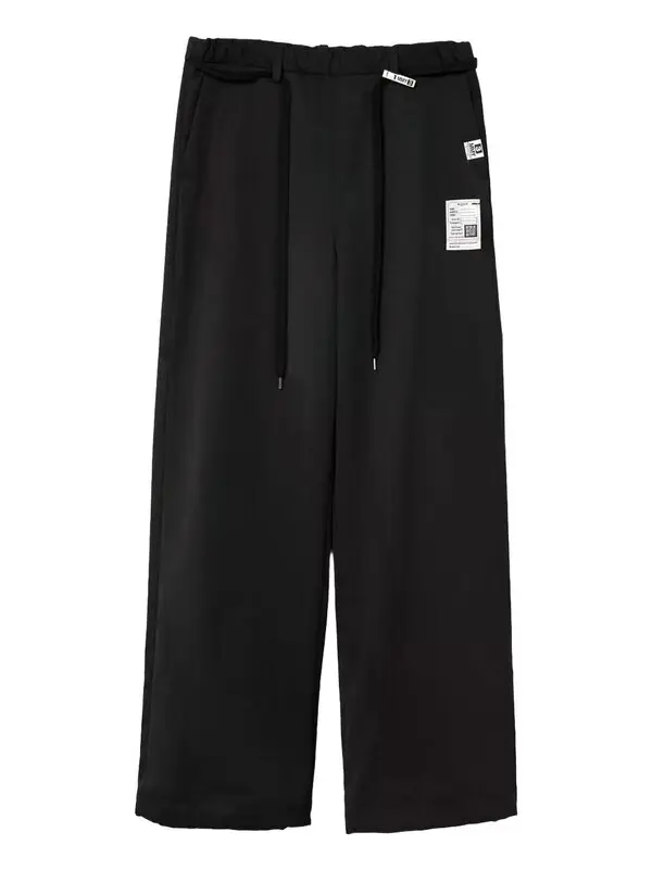 Mihara Yasuhiro Drawstring Trousers - Black
