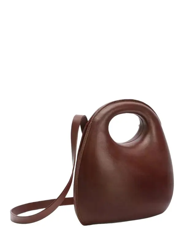 LEMAIRE Egg Tote Bag - Brown