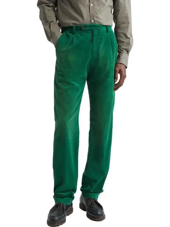 Massimo Alba Ionio2 Corduroy Trousers - Green