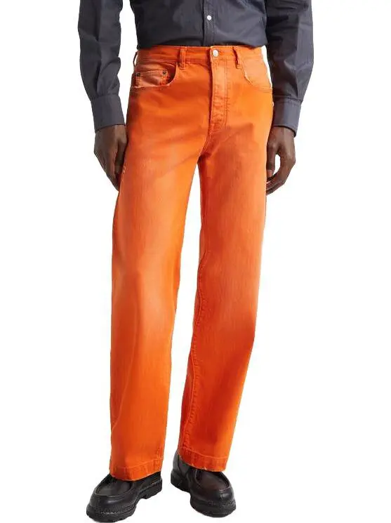 Massimo Alba Oceano Regular Fit Jeans - Orange