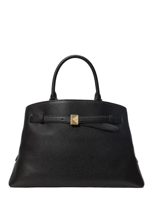 Kate Spade New York Large Leather Satchel - Black