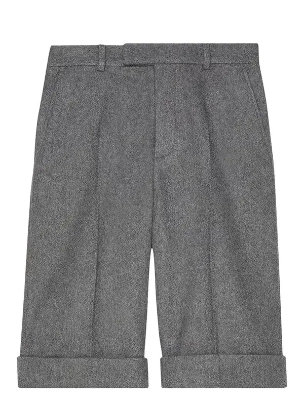Gucci Melange Cloth Shorts - Grey