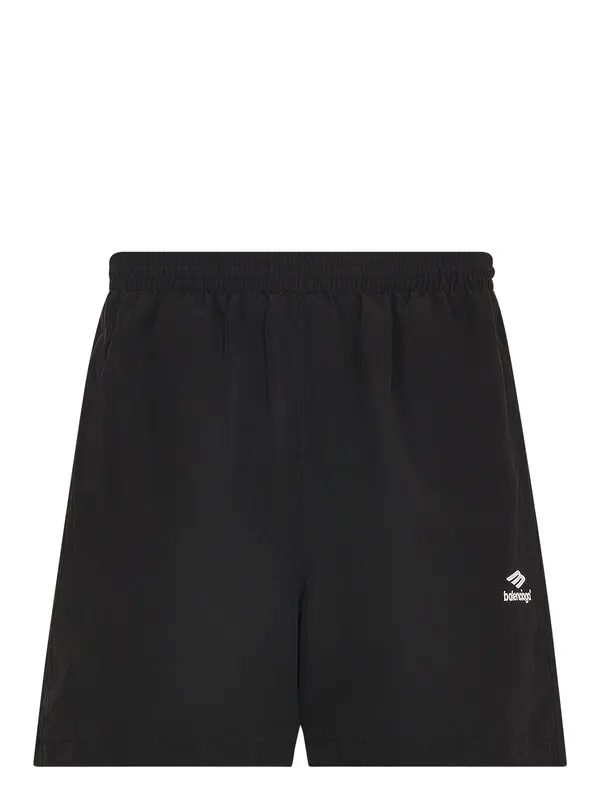 Balenciaga 3b Sports Icon Tracksuit Shorts - Black