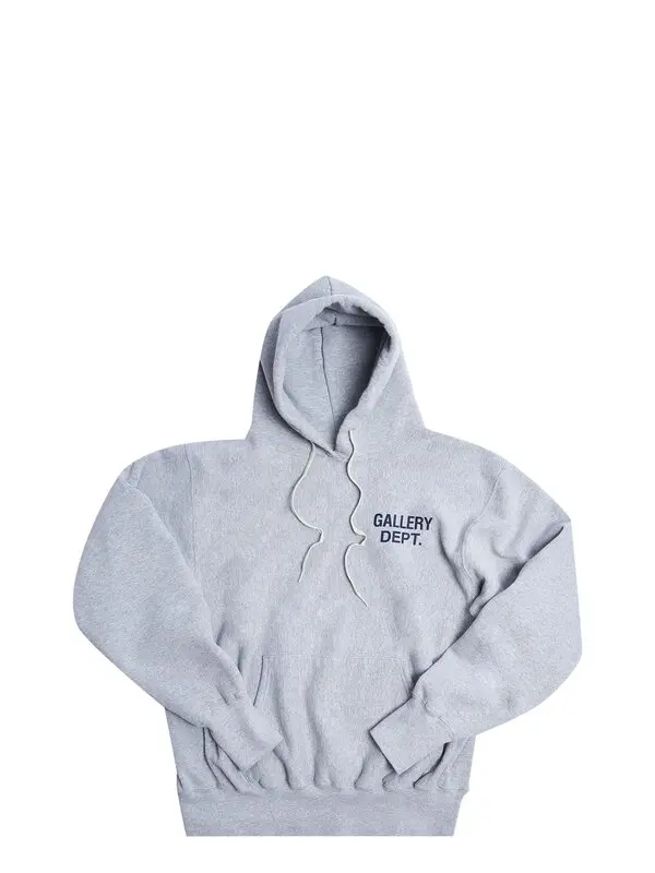 GALLERY DEPT. Logo Hoodie - Grey