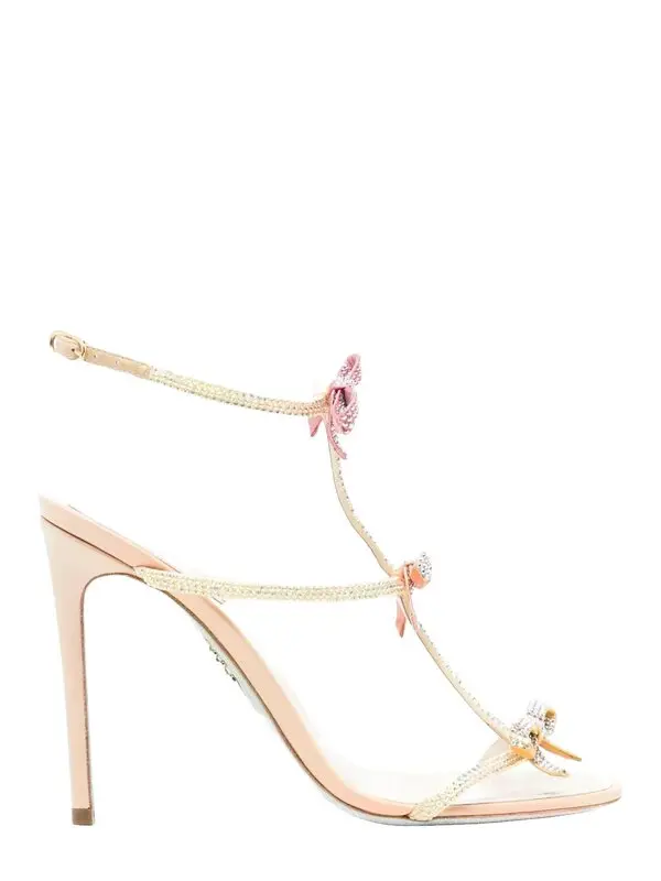 Rene Caovilla 110mm Caterina Sandals - Pink