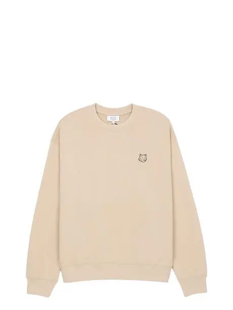 Maison Kitsuné Bold Fox Head Sweatshirt - Beige