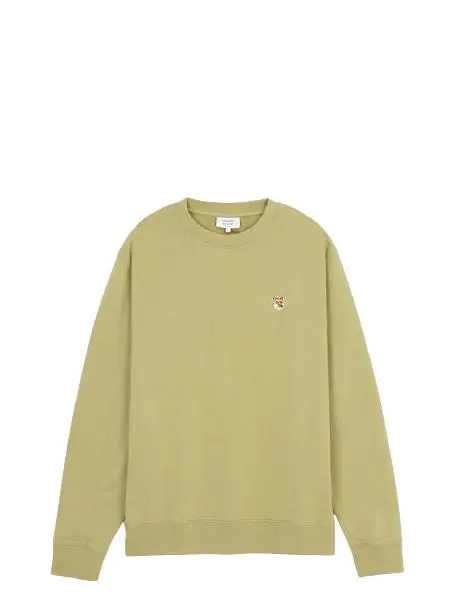 Maison Kitsuné Fox Head Sweatshirt - Green