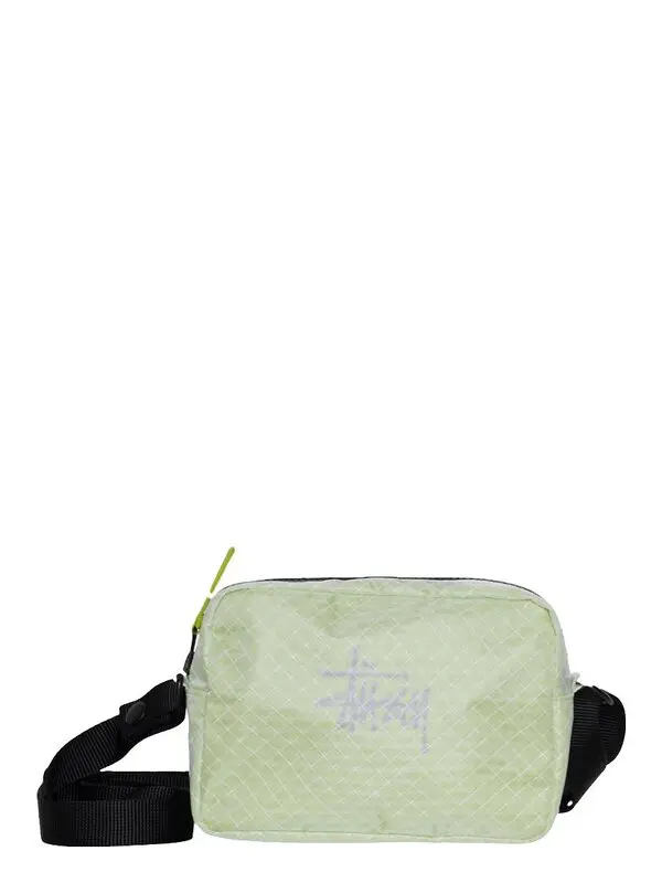 StÜssy Ripstop Overlay Side Pouch - Lime