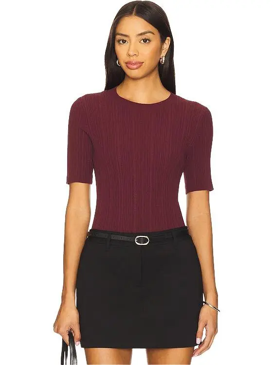 Rag & Bone Camryn Tee - Plum