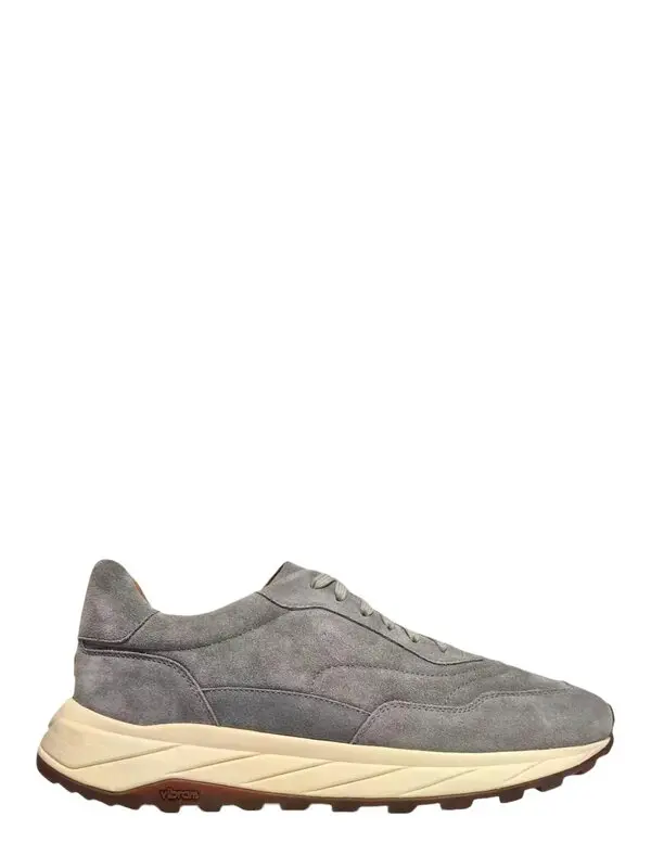 HENDERSON BARACCO Sharks Suede Lace-up Sneakers - Grey
