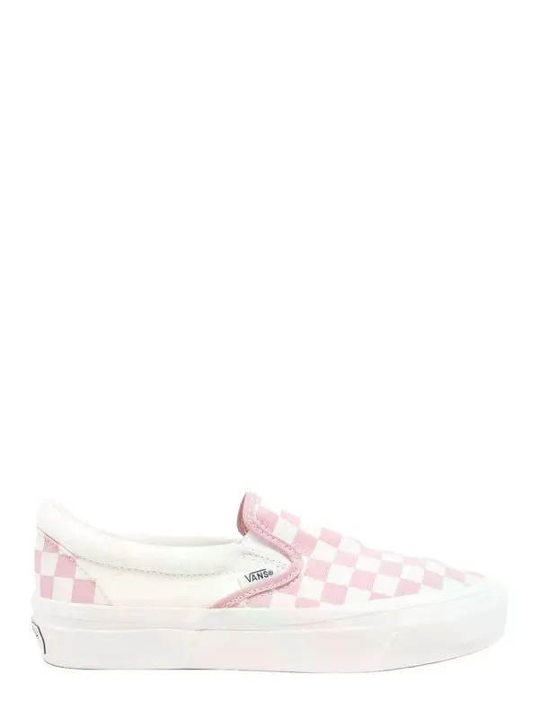 VANS Classic Checkerboard Slip-on Sneakers - Pink