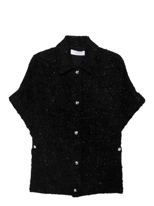 IRO PARIS Sequin-embellished Shirt - Black