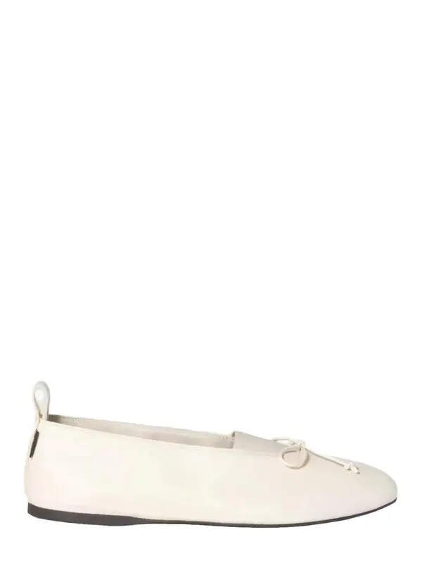 Miu Miu Bow-detail Ballet Flats - Neutrals