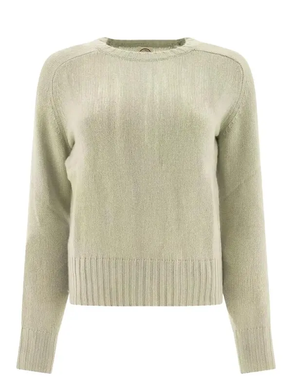 INES DE LA FRESSANGE PARIS Ribbed-hem Raglan-sleeve Sweater - Green