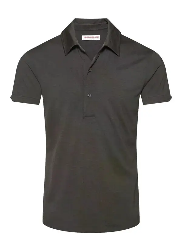 Orlebar Brown Sebastian Merino Polo Shirt - Grey
