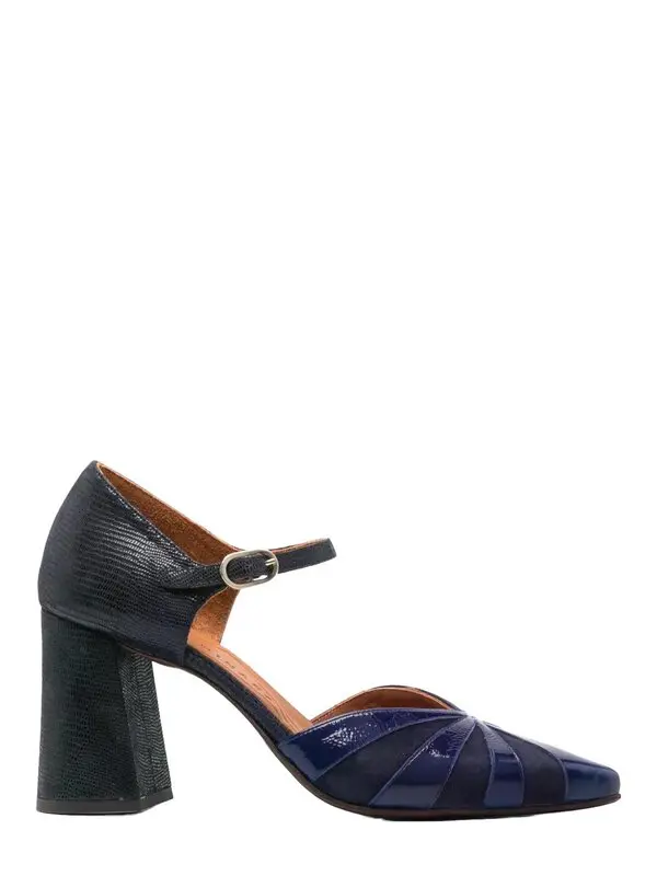 Chie Mihara 85mm Ankle-strap Heeled Pumps - Blue