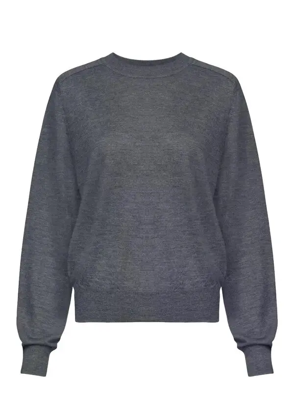 Loulou De Saison Angus Crew-neck Cashmere Sweater - Grey
