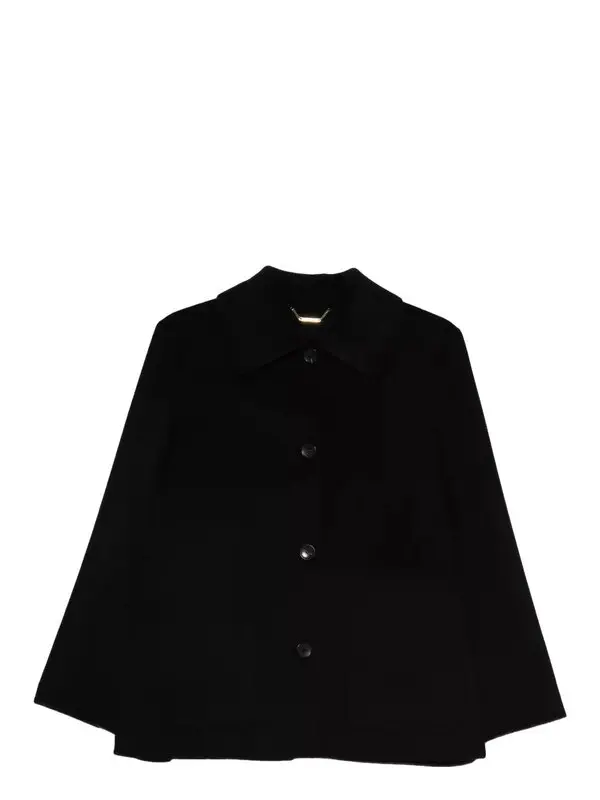 Seventy Long-sleeve Jacket With Button Fastening - Black