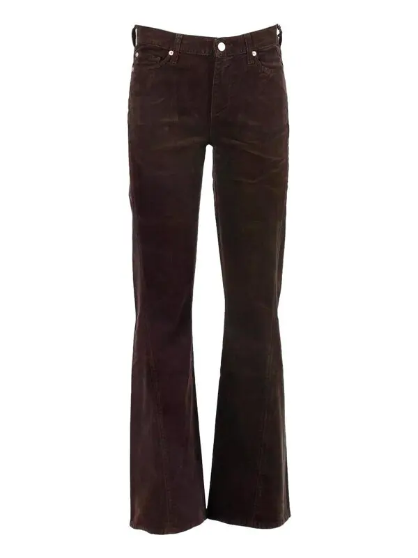 7 For All Mankind Dojo Twisted Corduroy Jeans - Brown