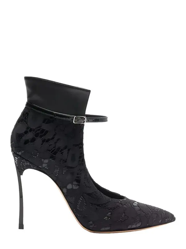 Casadei 100mm Blade Liberty Pumps - Black
