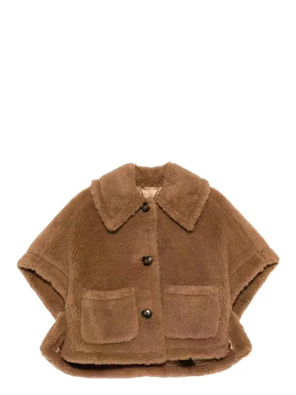 Max Mara Patch-pocket Cape - Brown
