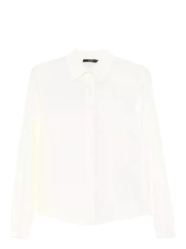 Seventy Long-sleeve Wool Shirt - White