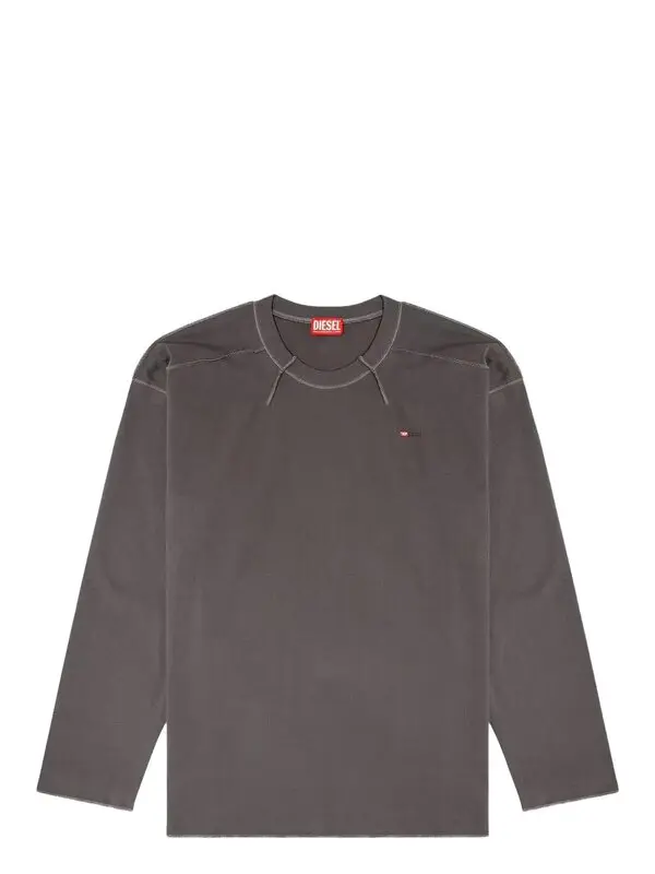 DIESEL® Crahor Long-sleeve T-shirt - Grey
