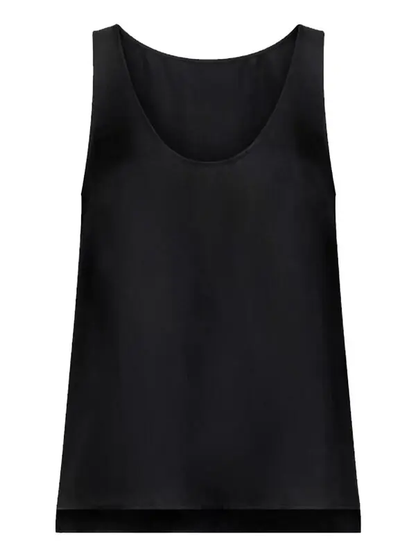 Paloma Wool Sleeveless Scoop-neck Top - Black