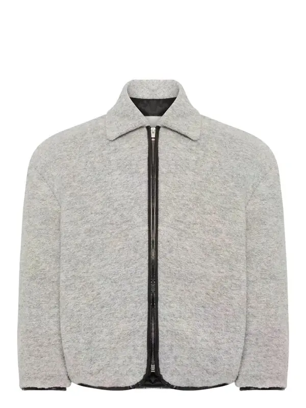 JW Anderson Cotton Collared Jacket - Grey