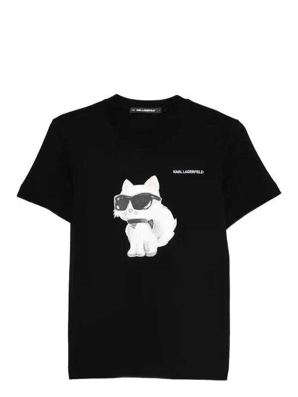 Karl Lagerfeld Graphic T-shirt - Black