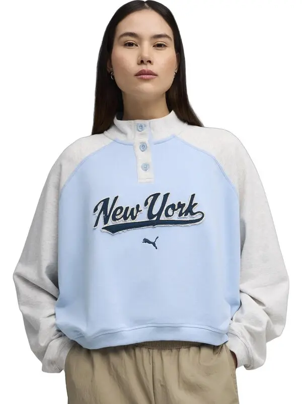 PUMA X Nyc Crew Neck Sweatshirt - Blue