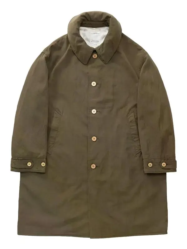 Visvim Buttoned Coat - Green