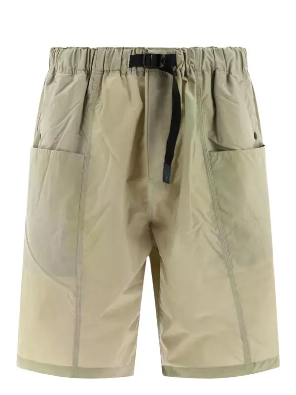 SOUTH2 WEST8 Belted Patch-pocket Shorts - Green