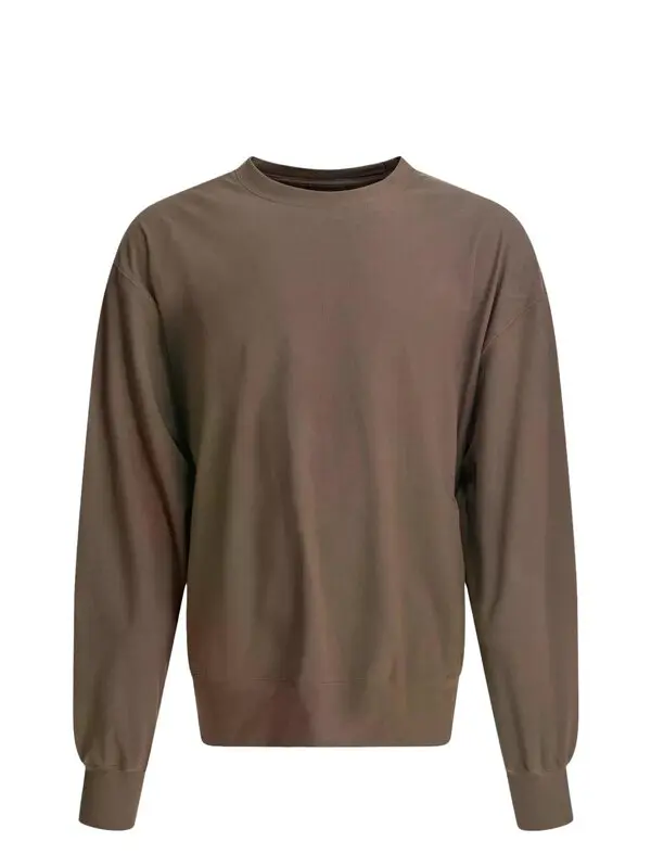 DAIWA PIER39 Long-sleeve Crew-neck Sweatshirt - Neutrals