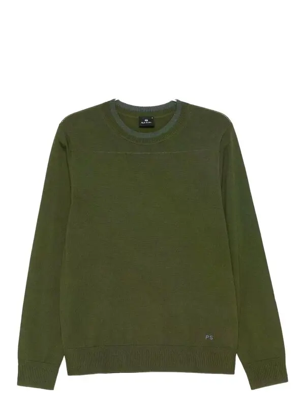 Paul Smith Crew-neck Wool Sweater - Green